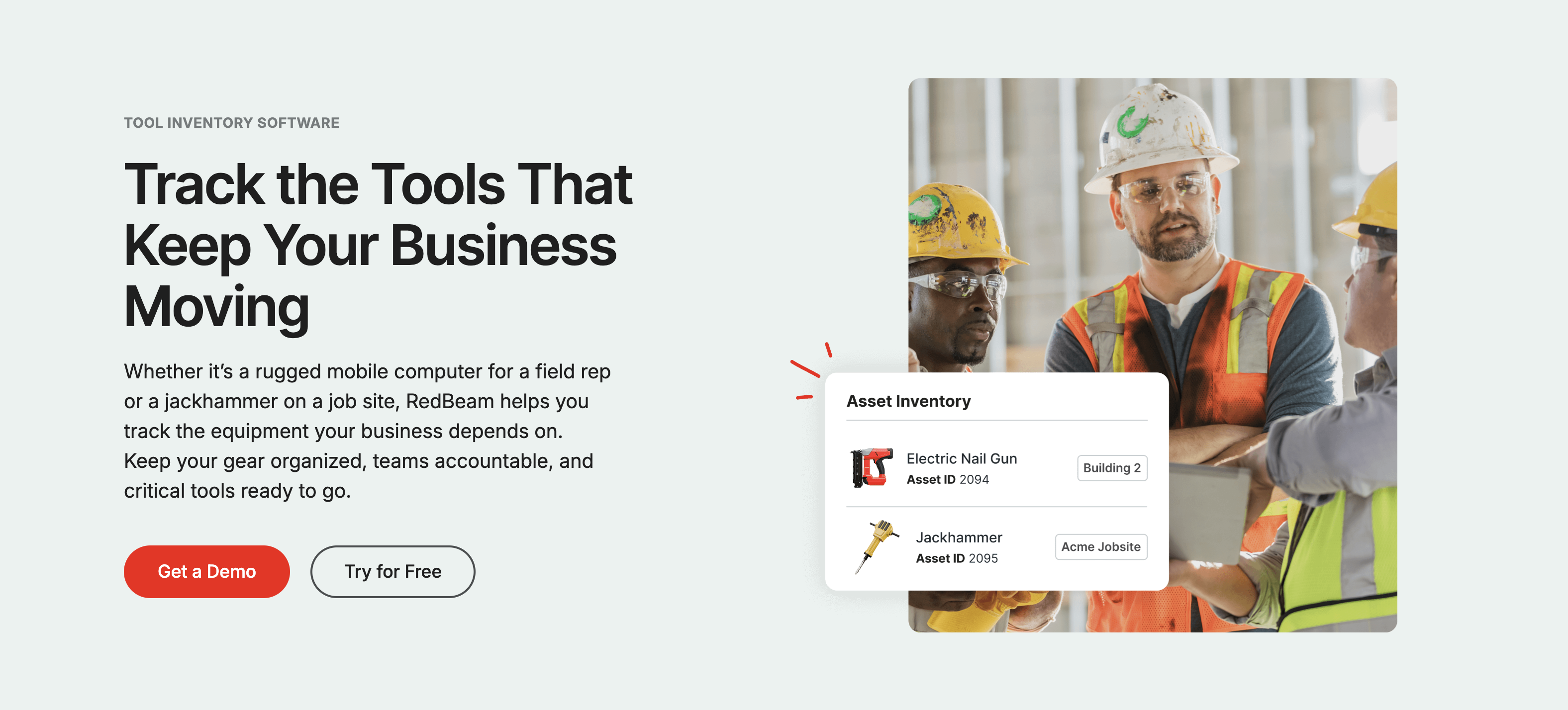 Tool Inventory Software | Track & Manage Tools | RedBeam